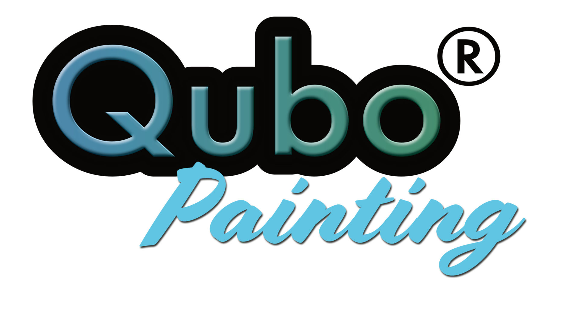 Qubo® Painting – Steinteppich Logo – Quarzkiesboden Zimmermann